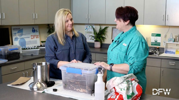 worm-composting-video-overlay - DFW Airport Earth Day
